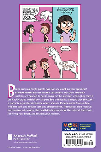 Punk Rock Unicorn: Another Phoebe and Her Unicorn Adventure (Volume 17)