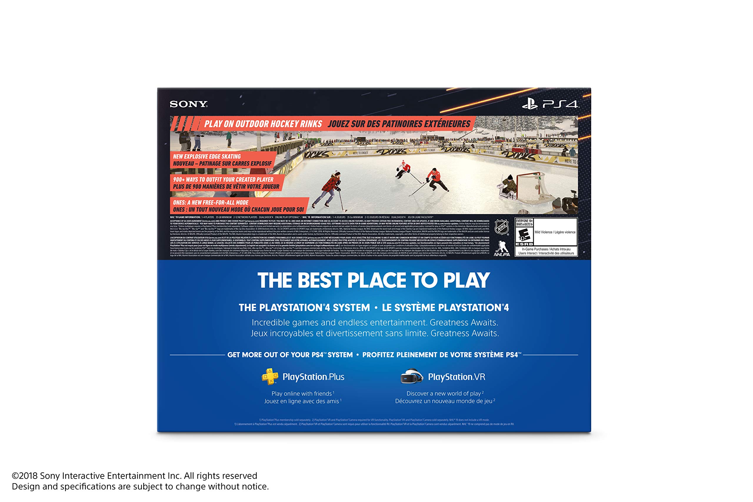 Sony PlayStation 4 1TB Slim - NHL 19 Bundle Edition
