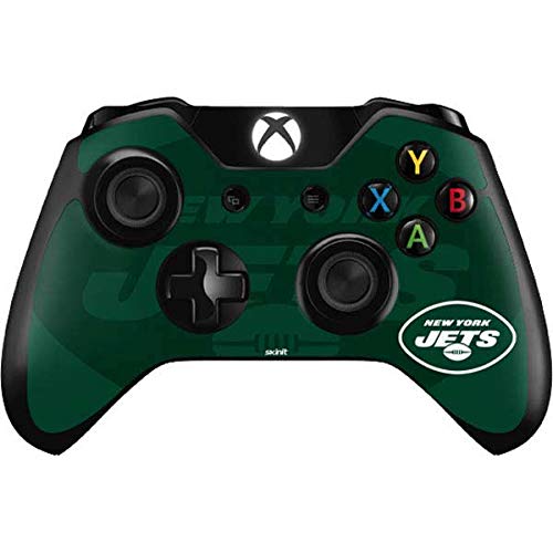 Skinit Decal Gaming Skin Compatible with Xbox One Controller - Officially Licensed NFL New York Jets Double Vision Design
