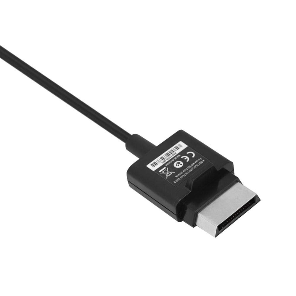 TV AV Cable Wire, 1.8M Component ABS Cord AV Cable Audio Video Cord for 360 Slim Replacement