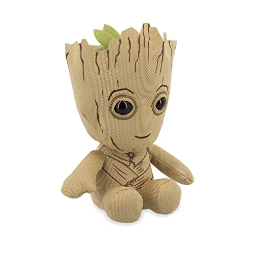 TY Marvel Avengers Groot Regular, Licensed Squishy Beanie Baby Soft Plush Toys, Collectible Cuddly Stuffed Teddy