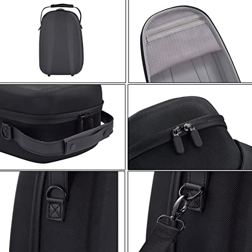 Flroha PS VR2 Carrying Case | Lightweight Waterproof Hard EVA Storage Bag | Suitable for Play-Station VR 2 Headset and Touch Controllers Accessories