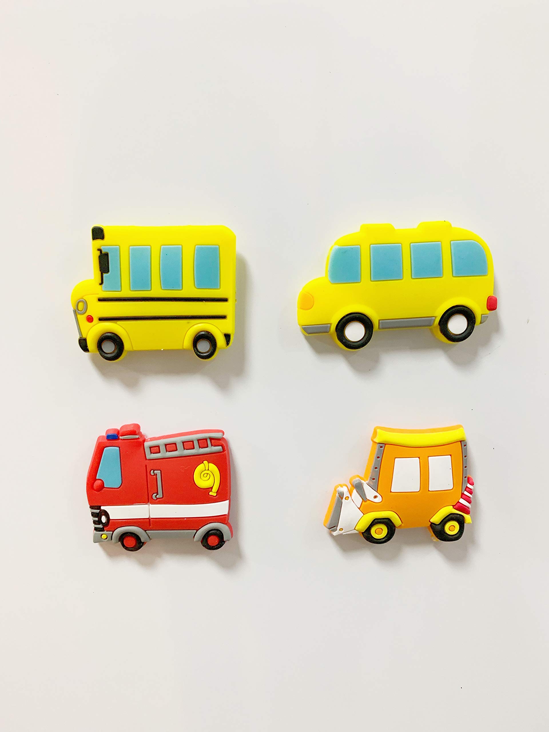 VLOOK Fridge Magnets for Kids Cartoon Car Magnetic Toys Baby Refrigerator Magnets for Whitboard Noticeboard