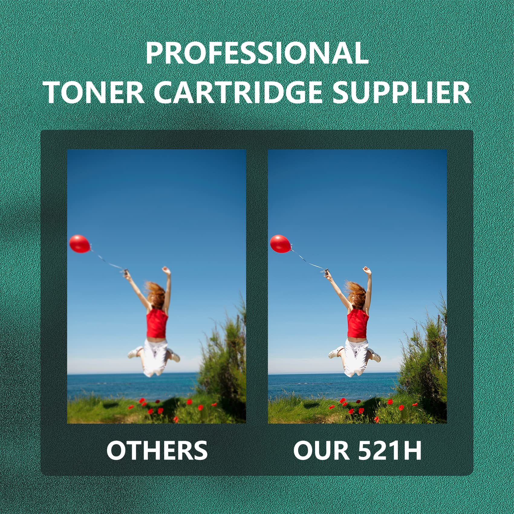 Pomeade Upgraded 521H Toner 52D1H00 Toner Cartridge Compatible with lexmark MS810 MS810n MS810dn MS811 MS811n MS811dn MS812 MS812dn MS812de MS710 MS710n MS711 MS711dn Printer(25,000 Yield, 1PK Black)