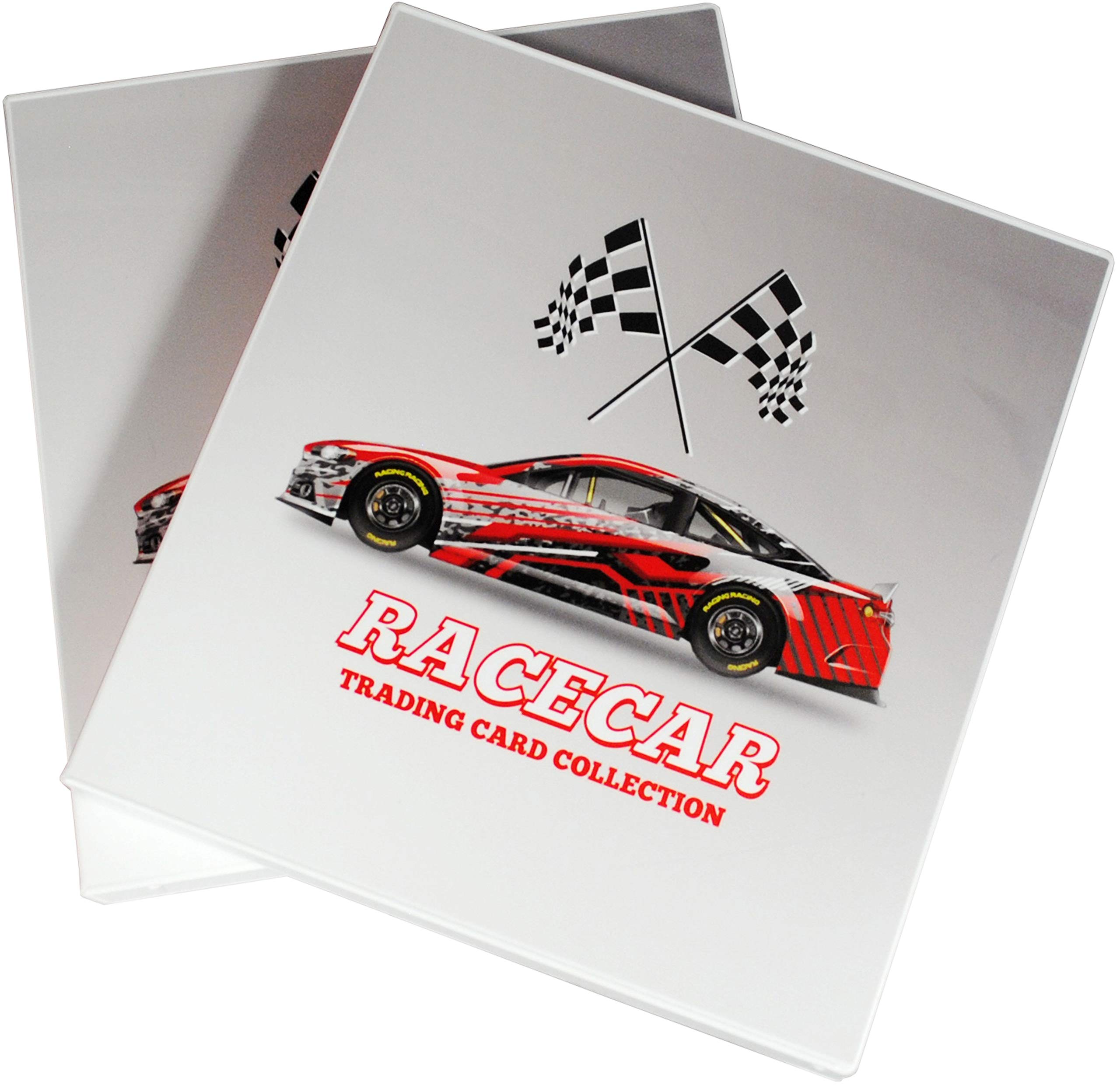 UniKeep Nascar Themed Collectible Card Storage Binder, 360 Card Capacity (Car)