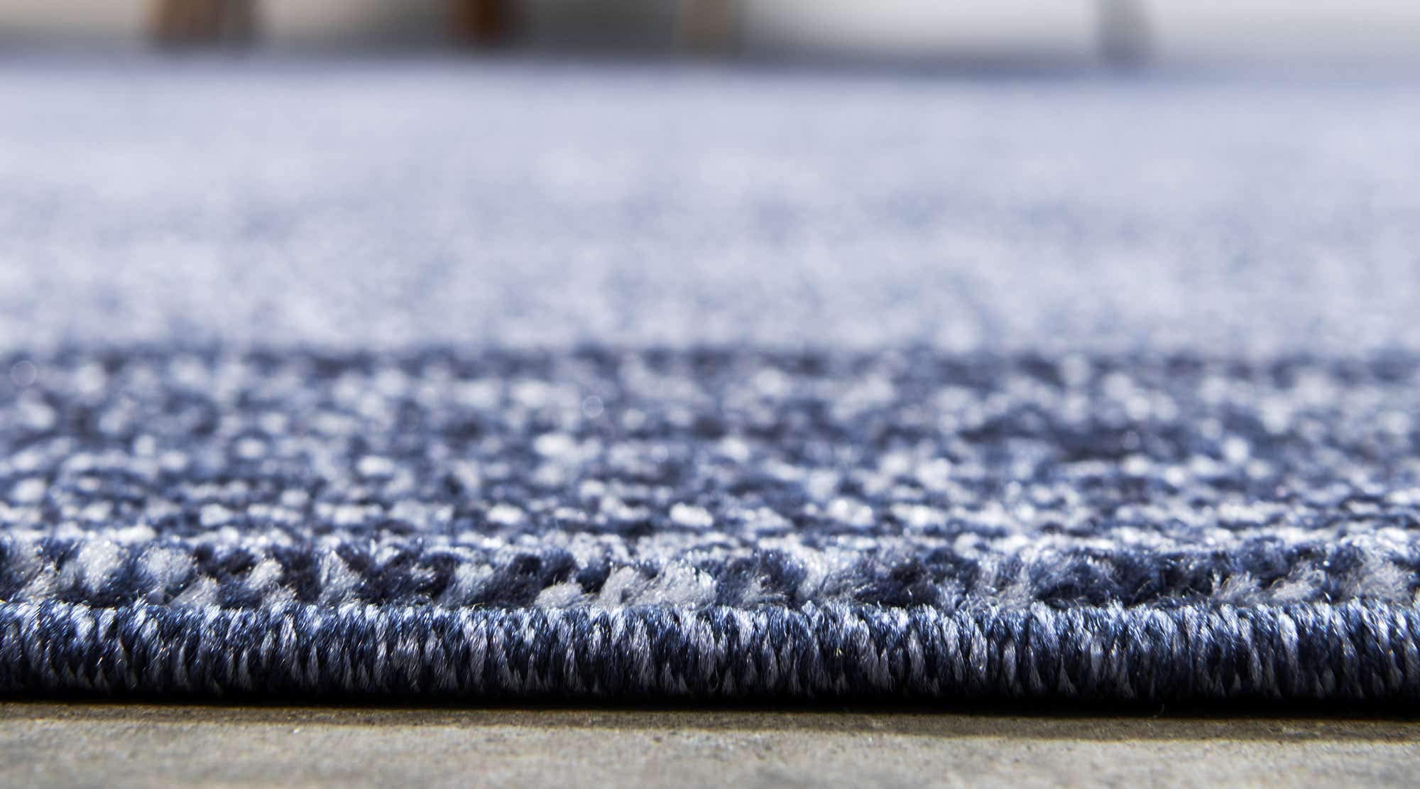 Unique Loom Del Mar Collection Area Rug - Abigail (2' 2" x 3' 1" Rectangle, Navy Blue/ Blue)