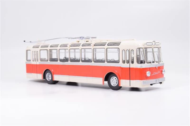 for MODIMIO Soviet SVARZ-MTBES 2-Axes 2-Doors Trolley Bus 1/43 ABS Truck Pre-Built Model