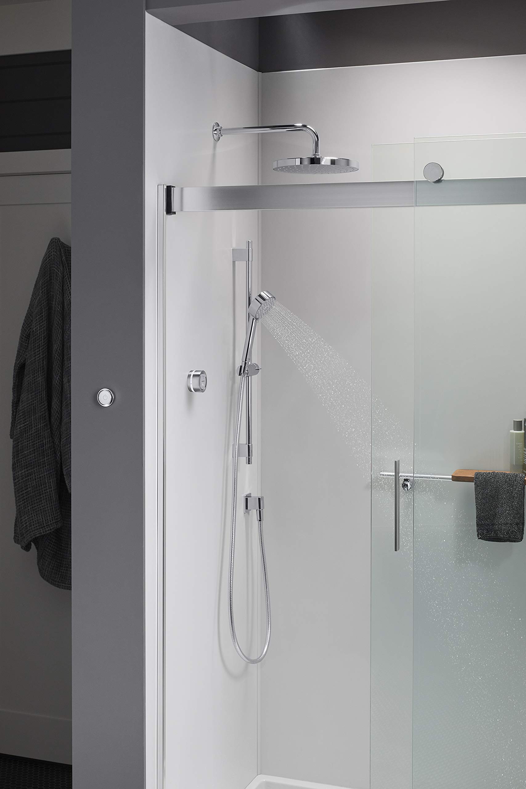 Kohler 29202-CP DTV Mode™ Dual-outlet shower digital interface