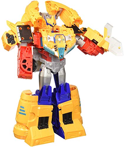 Transformers Toys Cyberverse Spark Armor Ark Power Optimus Prime Action Figure - Combines with Ark Power Vehicle to Power Up - for Kids Ages 6 & Up, 12"