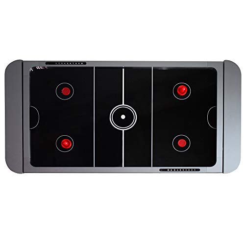 Triple Threat 6-ft 3-in-1 Multi Game Table with Billiards, Air Hockey, and Table Tennis