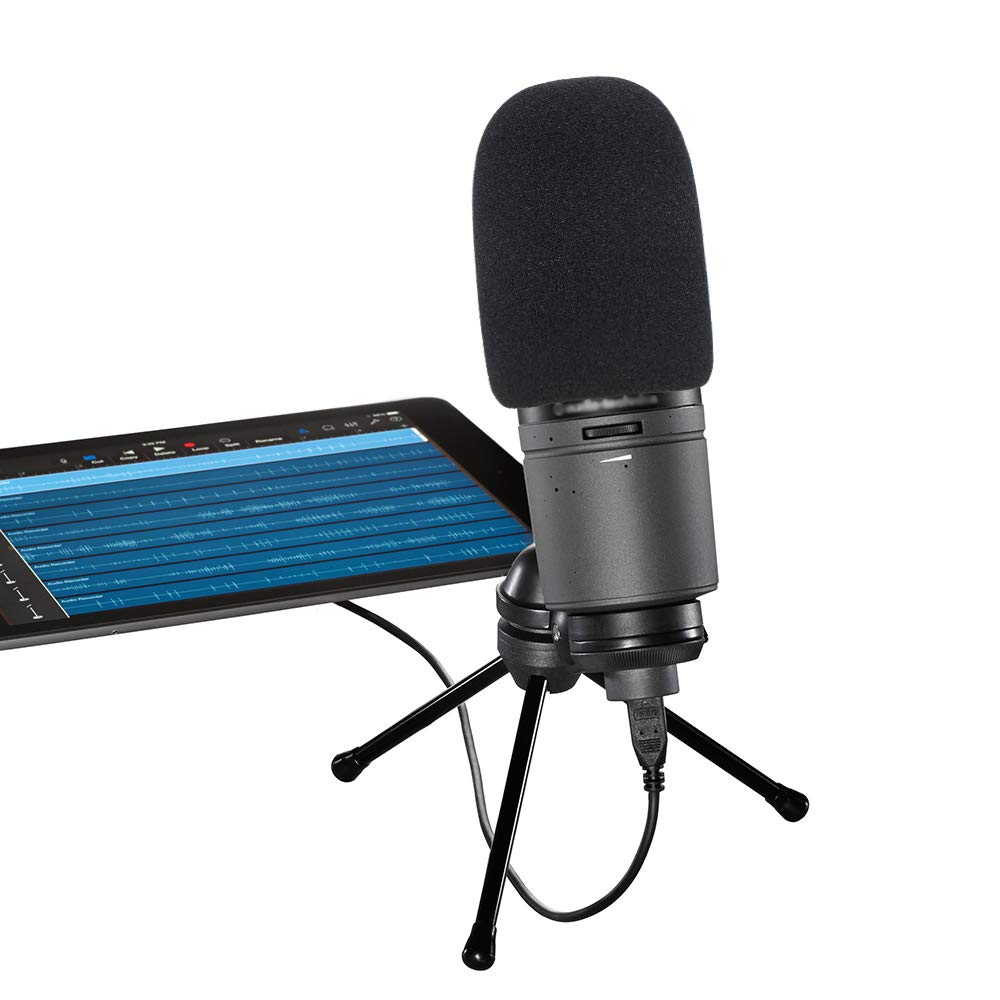 SUNMON Windscreen Foam Cover, Windscreen Pop Filter for Audiotechnica AT2020 Condenser Studio Microphone (2 PACK)