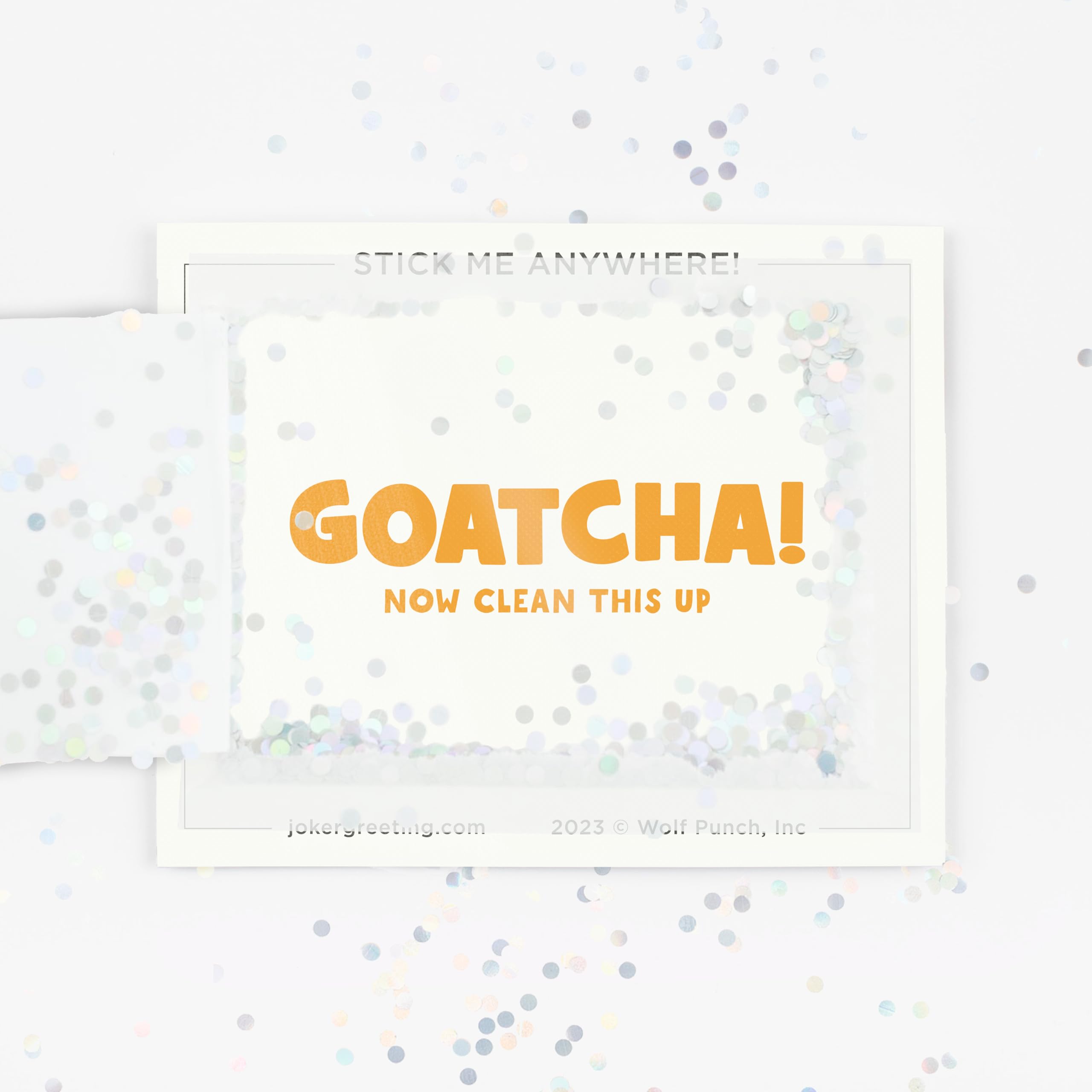Hide & Prank Goat: Glitter Trap