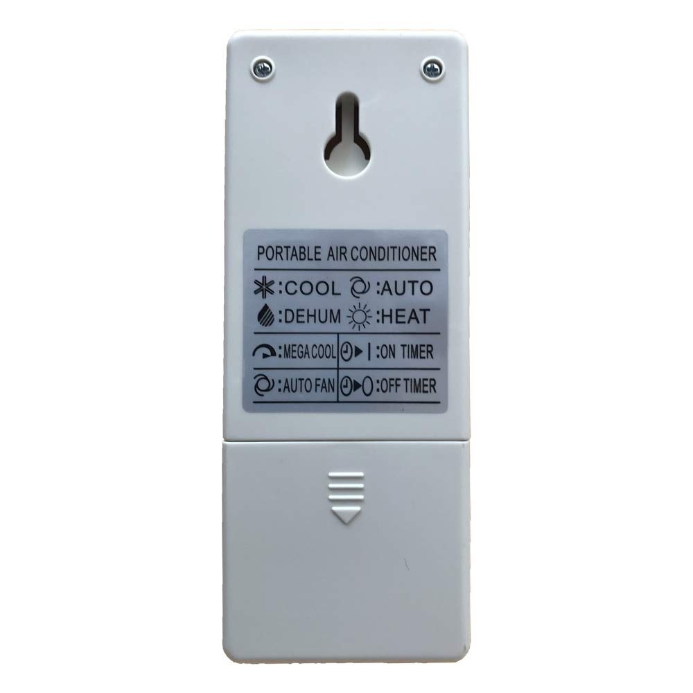 Replacement for Sharp Portable Air Conditioner Remote Control CRMC-A705JBEZ for CV-P09LX CV-P10LC CV-P10MC CV-P10NC CVP10NC-D CVP10NC-R CV-P10PC CVP10PC-D CVP10PC-R CV-P10RC (Display in Celsius)