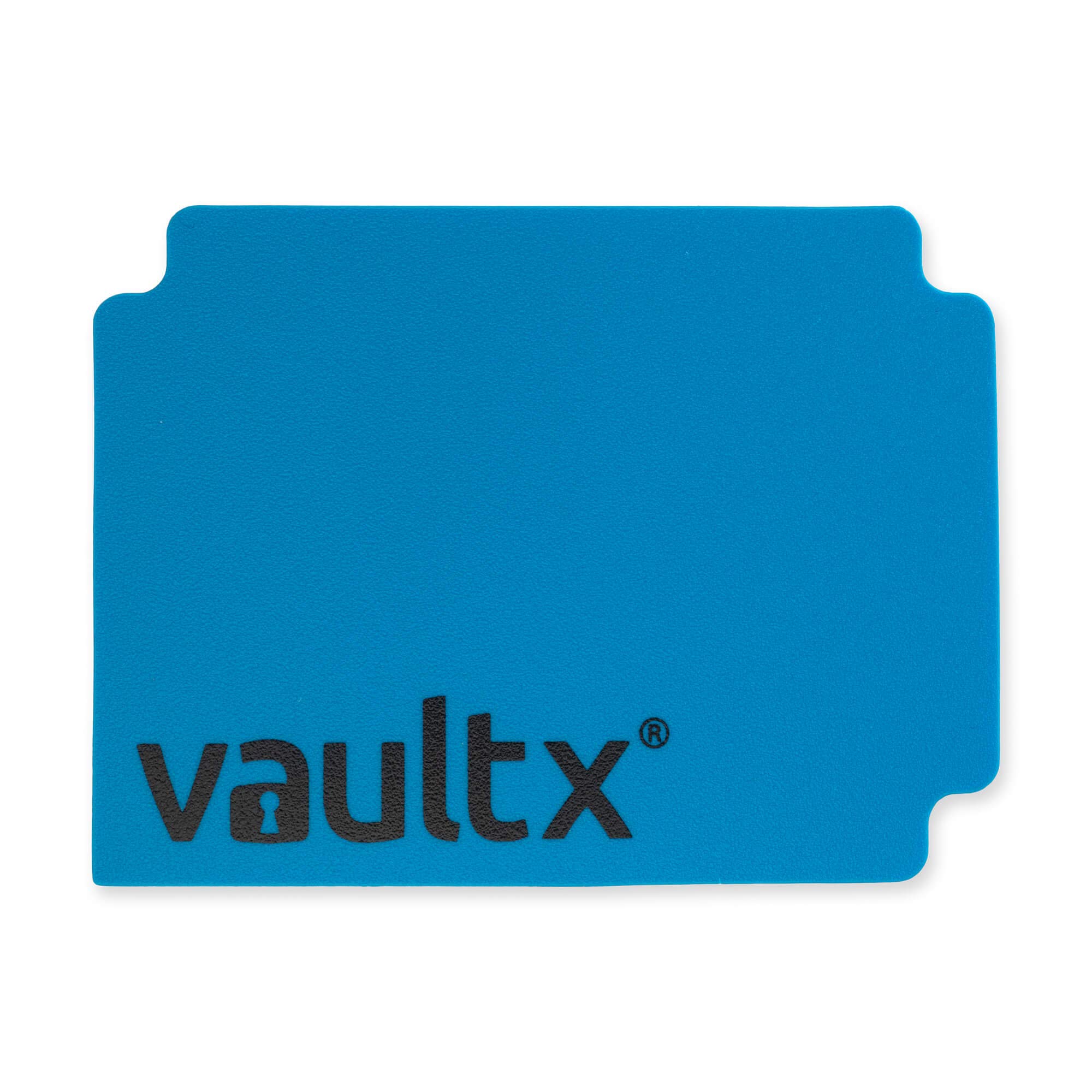 Vault X ® Deck Box and 150 Black Card Sleeves - Large Size for 120-130 Sleeved Cards - PVC Free Card Holder for TCG (Blue)