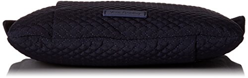 Vera Bradley Women's Microfiber Hadley Hipster Crossbody Purse, Navy, One Size