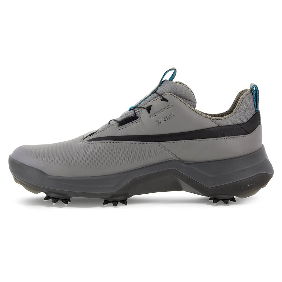 ECCO Men's Biom G5 BOA Gore-TEX Waterproof Golf Shoe, Steel/Black, 9-9.5