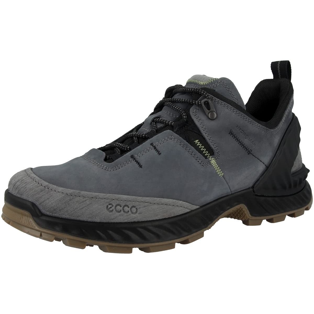 ECCO Men's ExoHike Low Hydromax Water Resistant Hiking Shoe, Magnet, 10-10.5