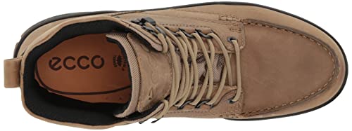 ECCO Men's Track 25 High Gore-TEX Waterproof Hiking Boot, Nutmeg Brown Nubuck, 11-11.5
