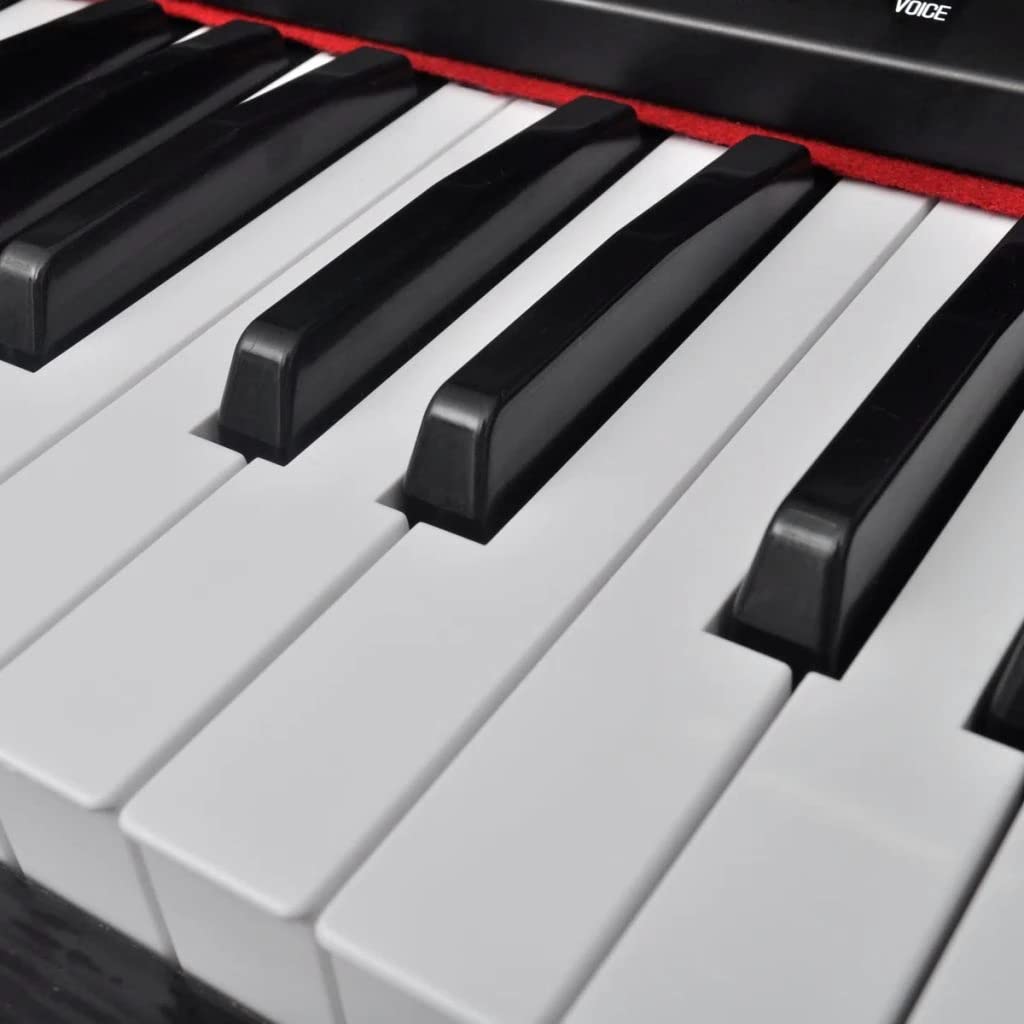 vidaXL Classic Electronic Digital Piano with 88 Keys & Music Stand Keyboard