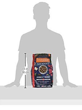 Instinct Raw Boost Grain Free Recipe with Real Beef Natural Dry Dog Food, 4 lb. Bag