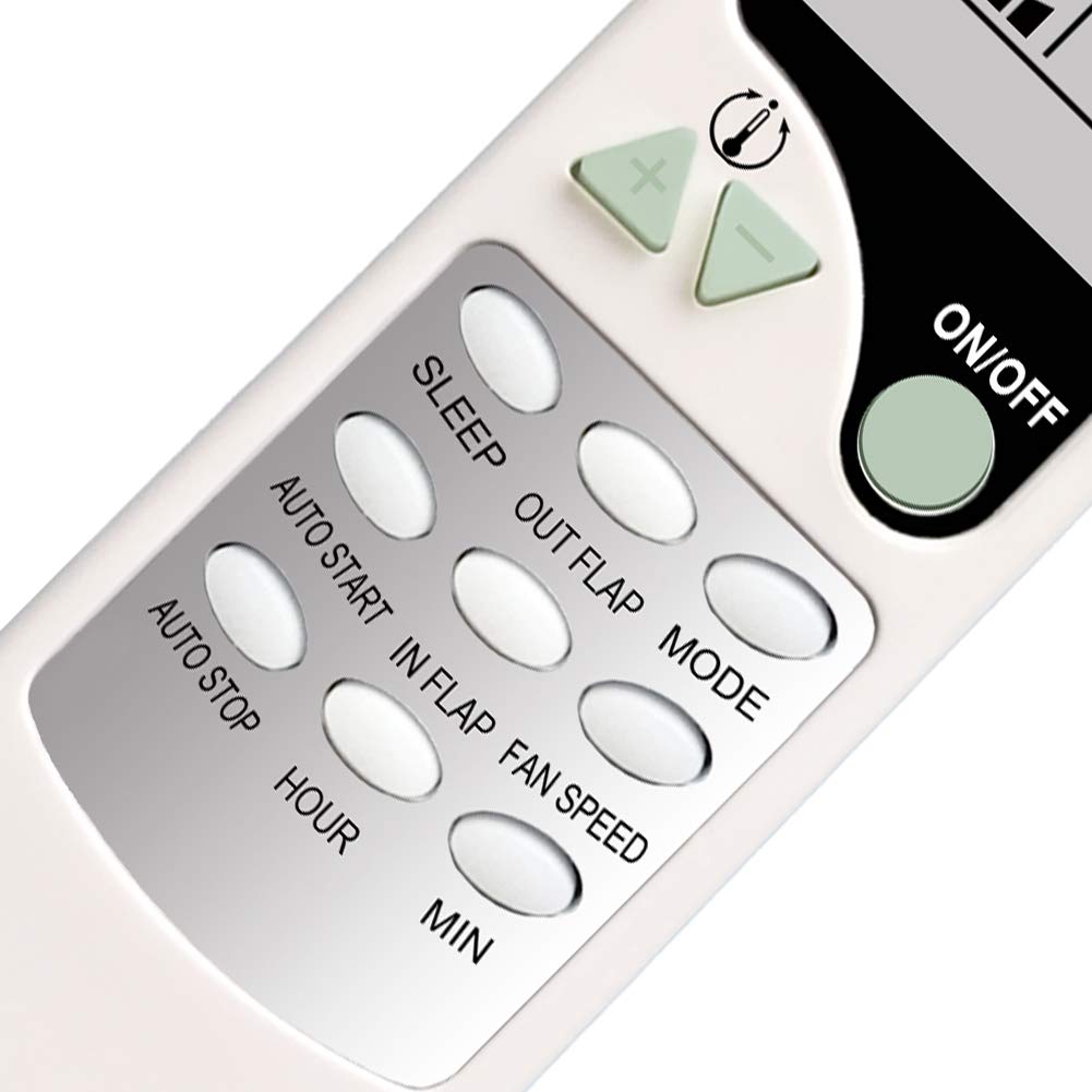 Replacement For QUIETSIDE Turbo Air Air Con Celiera Air Conditioner Remote Control Model Number: Zhf/Lw-17-1 Zhf/Lw-17 Zcf/Lw-17-1 Zcf/Lw-17 ZHF/LW-17-2 Works For AC Model Tas-18vh Tas-24vh