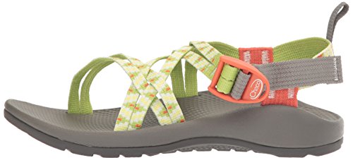 Chaco womens Zx1 Ecotread Kids Sandal, Zigzag Greenery, 12 Little Kid US