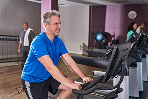 Echelon Smart Connect Fitness Bike, 30-Day Free Echelon Membership, Easy Storage, Small Spaces, Cushioned Seat, Solid Design, HIIT, Top Instructors, 32 Resistance Levels, Bluetooth, EX-7S