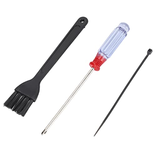 PC Screws, Computer Screw Set 362Pcs Cable Tie Various Sizes Screwdriver Washer for CPU Disk for Maintenance for Motherboard