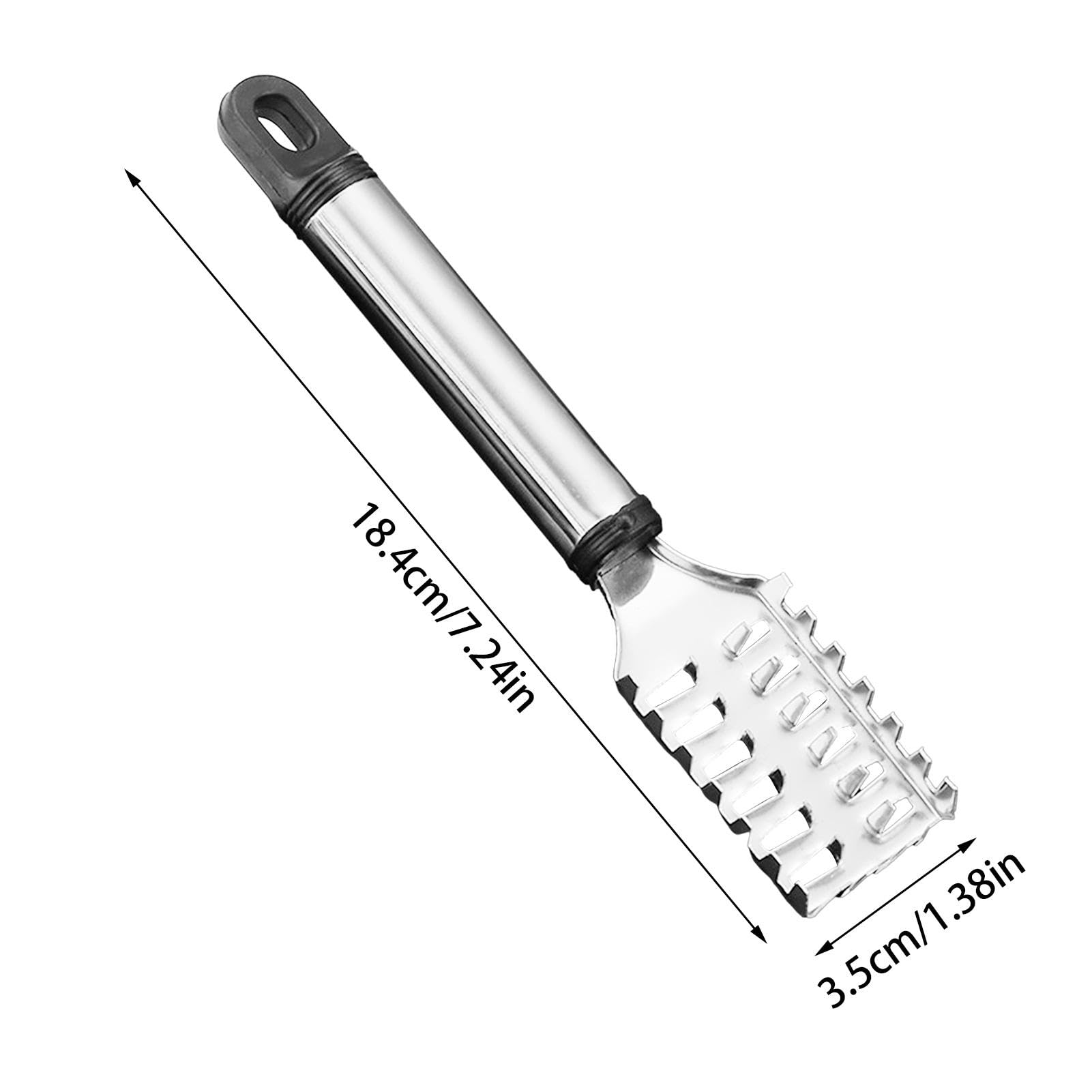 Fish Scale Remover Tool - Fish Scaler Tool | Fish Scaler Brush, Handheld Stainless Steel Scarper Remover, Scarper Remover and Descaler with Ergonomic Handle, Kitchen Tool for Fish Scaling Cleaning