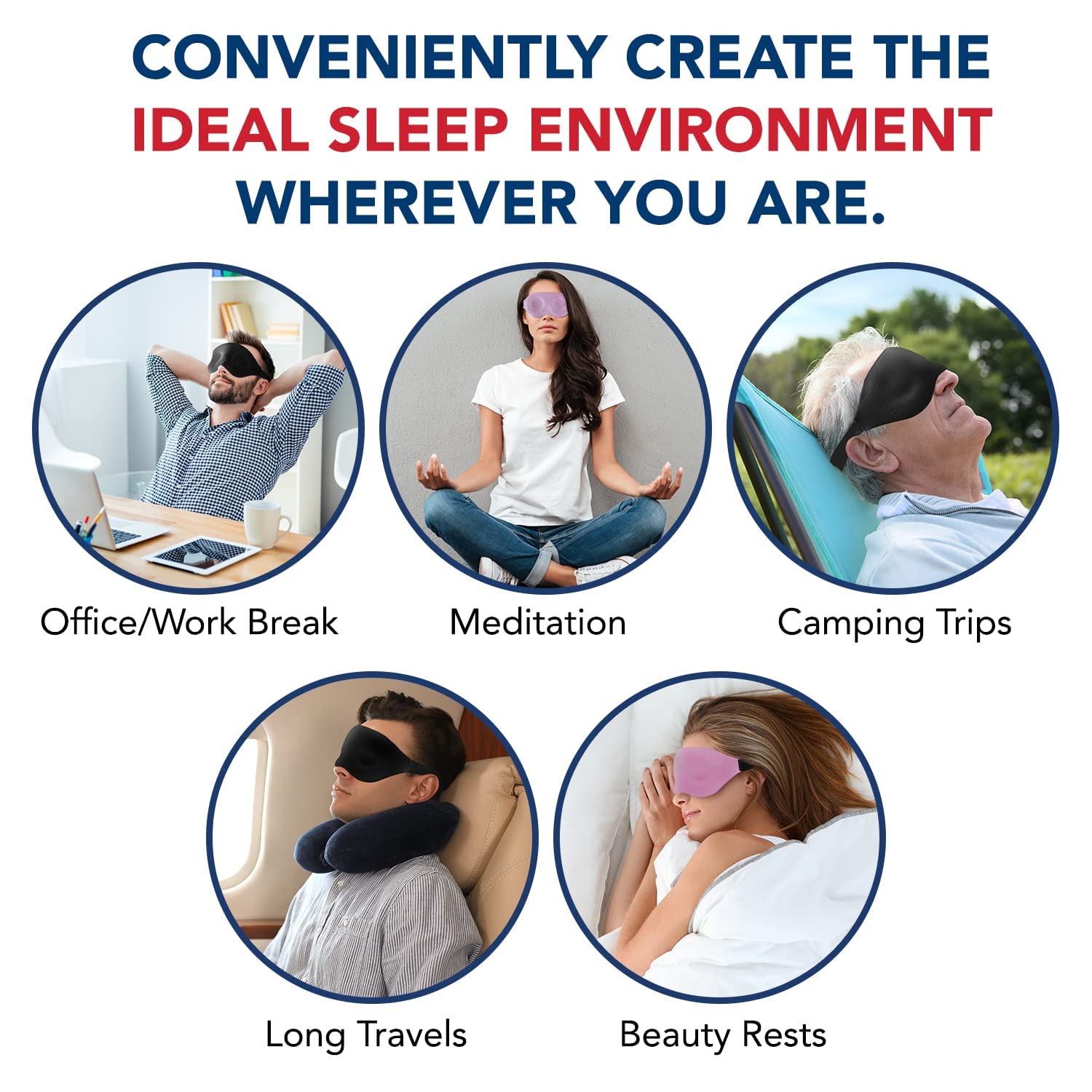 Dr. Arthritis Doctor Developed Copper Wrist Brace BUNDLE WITH Doctor Developed Black Sleep Eye Mask, Sleeping Masks for Women & Men
