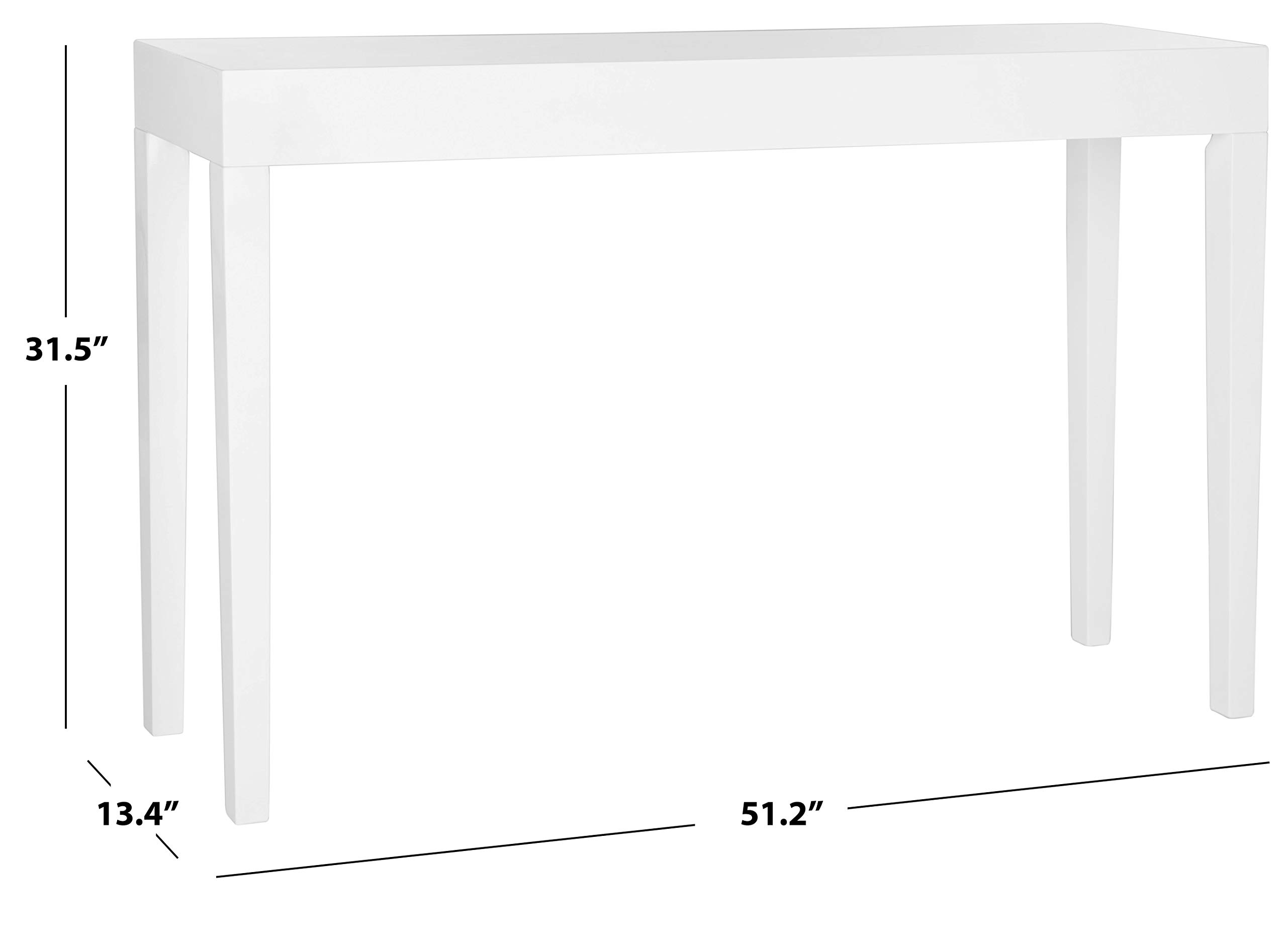 Safavieh Home Collection Mid-Century Scandinavian Kayson Taupe Console Table