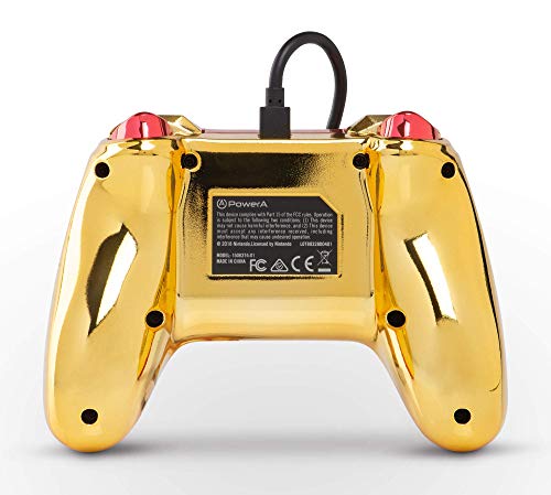 Wired Controller for Nintendo Switch - Chrome Metroid