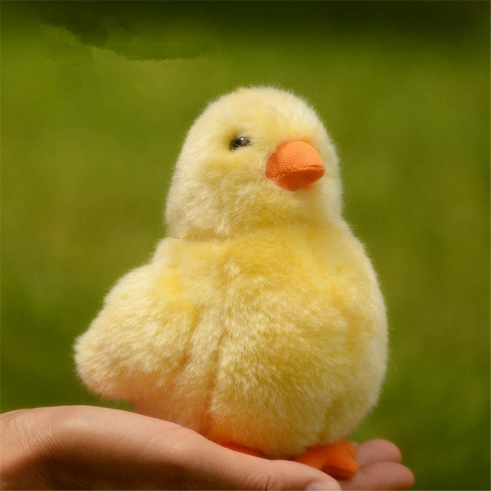 TAMMYFLYFLY Yellow Chick Stuffed Animal Chicken White 5 inches, 12cm, Plush Toy, Duck Soft Toy (Yellow Chick)