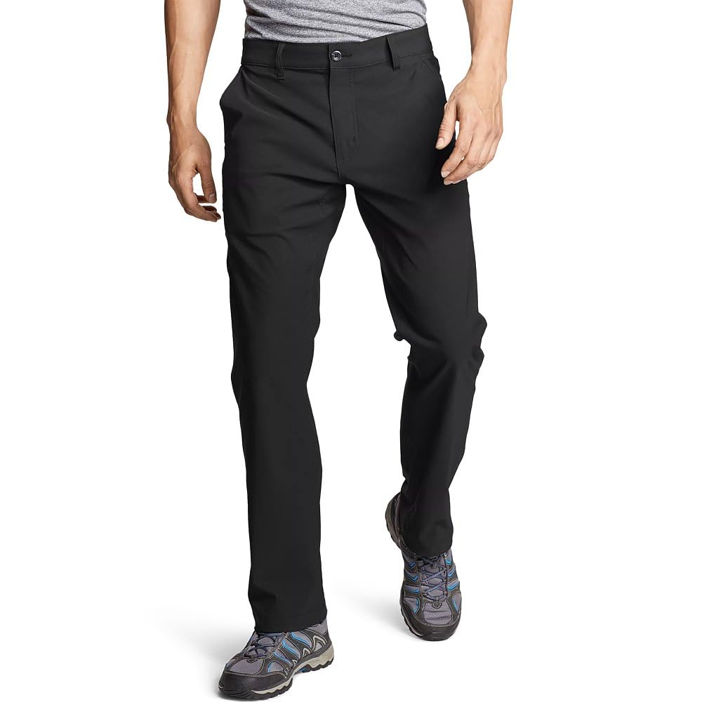 Eddie Bauer Men's Takeoff Chino Pants, Saddle, 36W x 30L