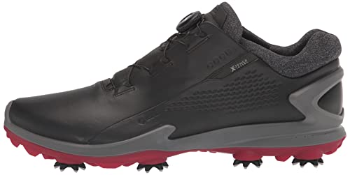ECCO Men's Biom G 3 BOA Gore-Tex Golf Shoe, Black, 13-13.5