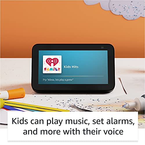 Echo Show 5 (2nd Gen) Kids | Chameleon with Echo Dot (4th Gen) Kids | Tiger and Sengled Bluetooth Color bulb | Alexa smart home starter kit