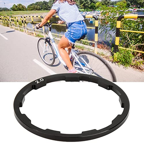 CUTULAMO Road Bike Hub Washer, High Accuracy Rustproof Bike Hub Spacers for Road Bikes