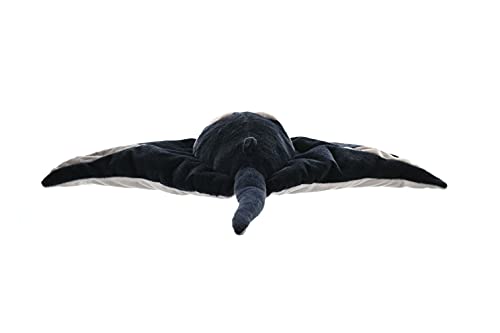 Wild Republic Manta Ray Cuddlekins, Stuffed Animal, 12 inches, Gift for Kids, Plush Toy, Fill is Spun Recycled Water Bottles (22475)