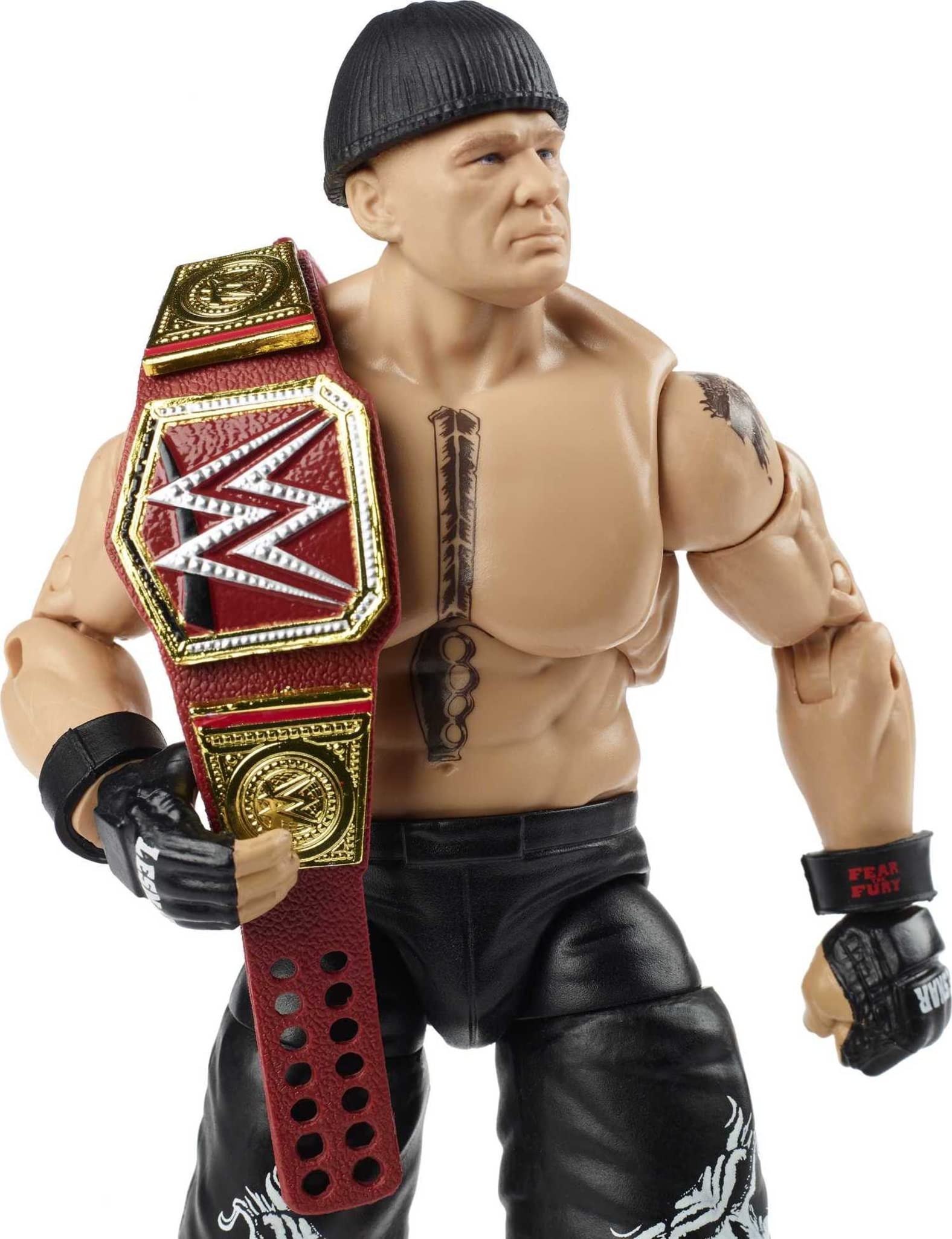 WWE Ultimate Edition Multiple-Pose 6-inch Action Figure with Entrance Gear, Extra Heads & Swappable Hands