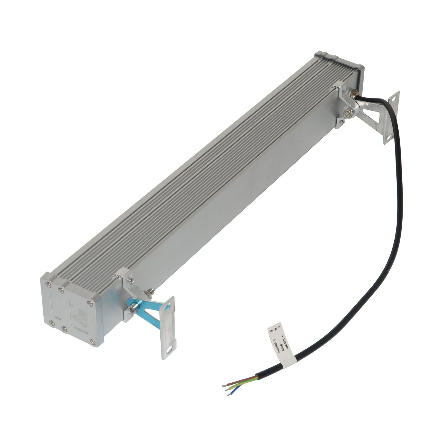RSN LED 18W Wall Washer Light, 19.7in Linear Strip Light, Super Bright 1800Lm in Brightness, 120V LED Light Bar 3000k Warm White,IP65 Waterproof for Landscape, Church, Ads, Yard, Garden