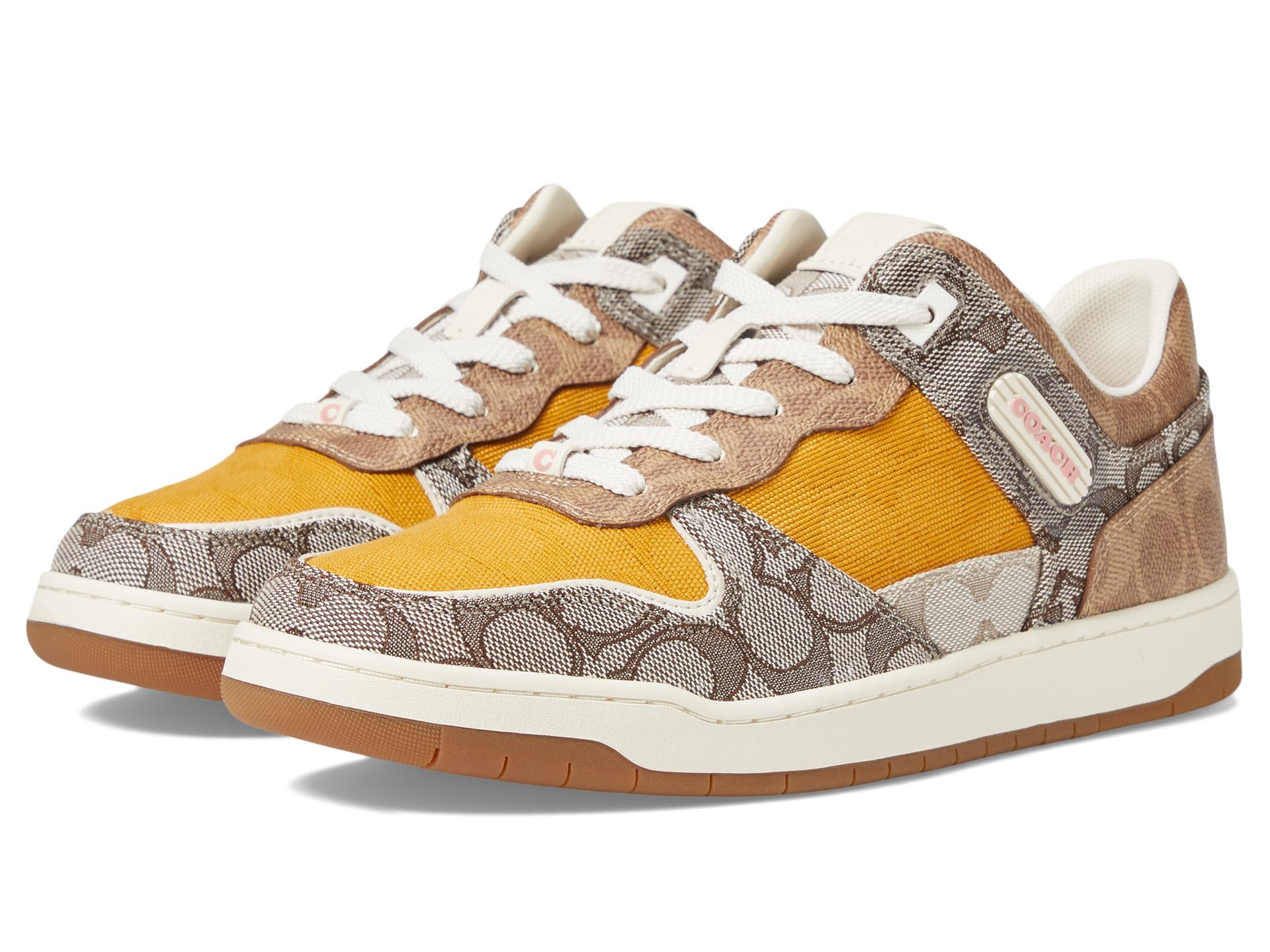 Coach C201 Multi Signature Buttercup/Tan 10 B (M)