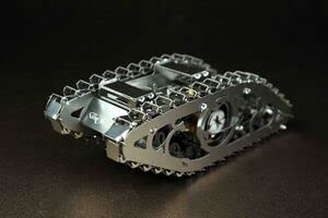 Marvel Tank 2 Stainless-Steel Model Kit | Durable and Mechanized Machine for The Experienced Hobbyist | Do-It-Yourself Project | No Soldering Required