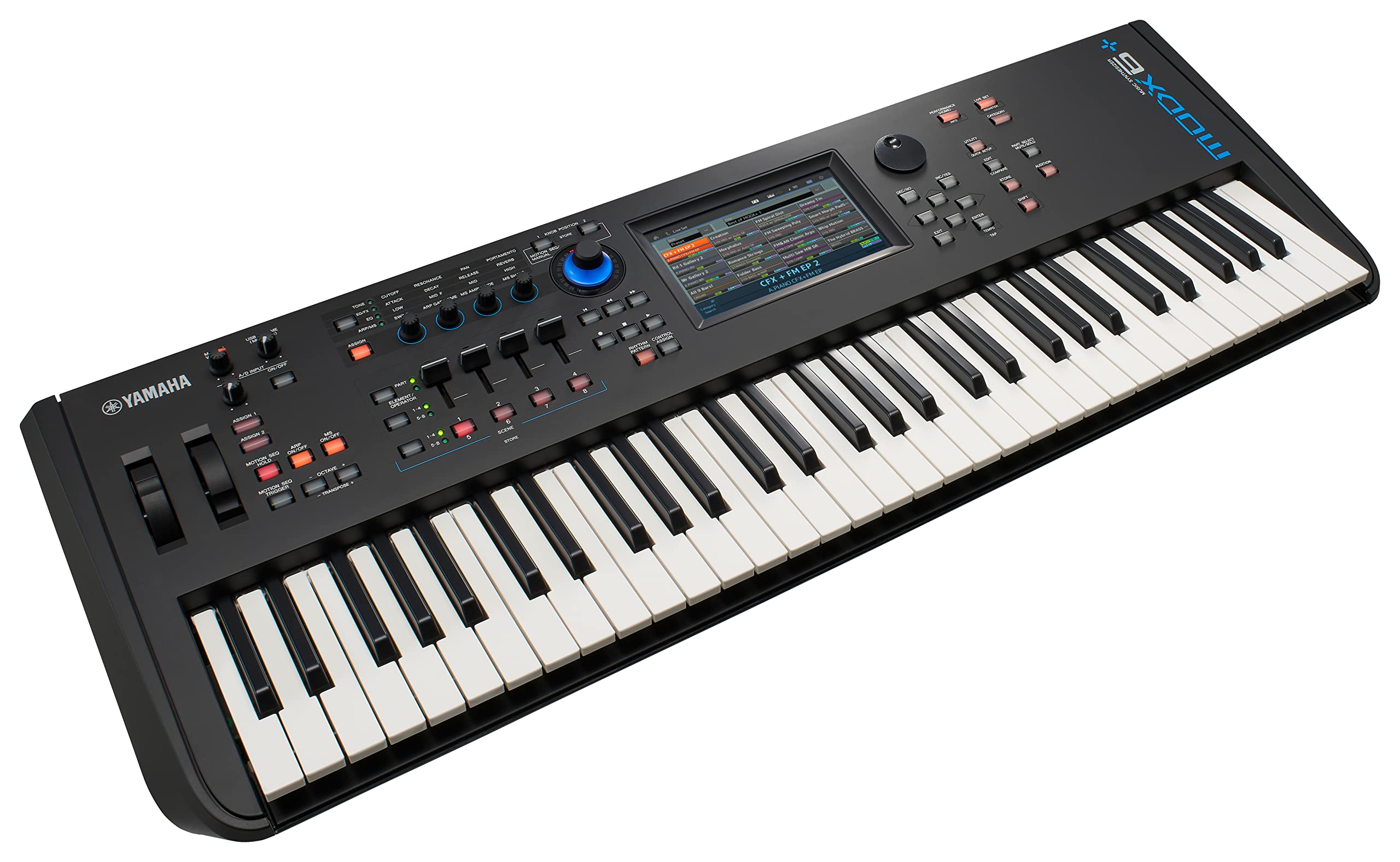 Yamaha MODX6+ 61-Key Synthesizer Workstation , Black