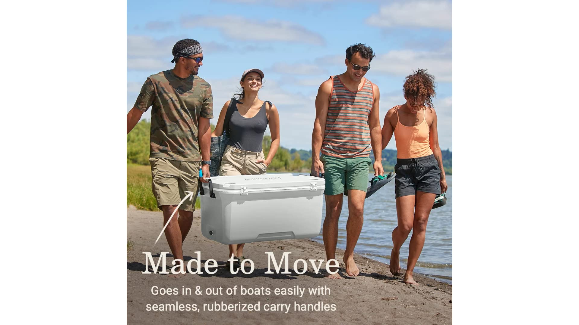 Coleman ATL Cooler 120QT 5872 Marine C1