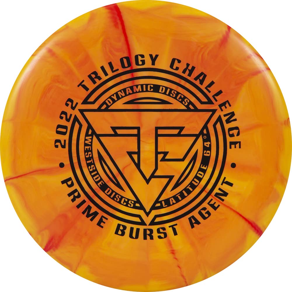 Dynamic Discs Limited Edition 2022 Trilogy Challenge Prime Burst Agent Putter Golf Disc [Colors Will Vary] - 173-176g