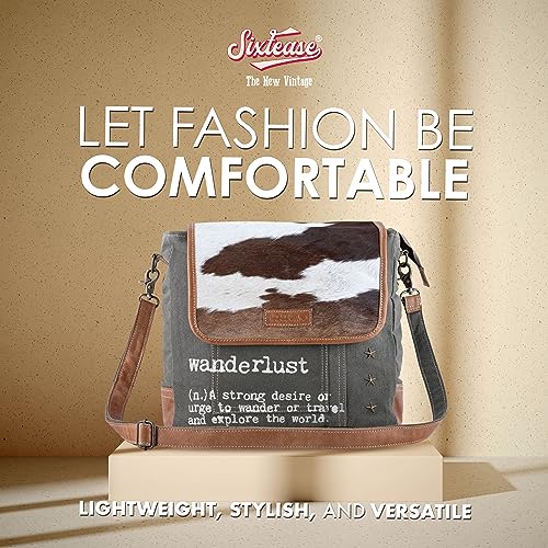 Womens Shoulder Bag by Sixtease - Handmade Vintage Style Bags - Wanderlust