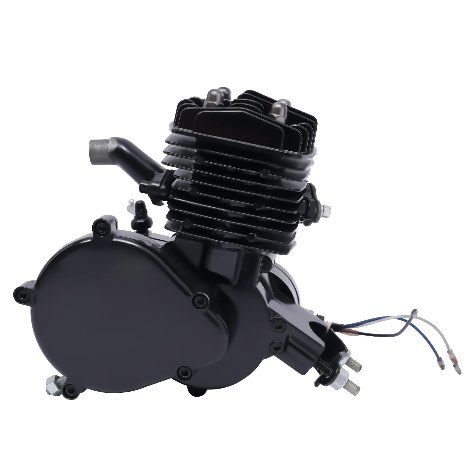 DYRABREST Bicycle Engine Kit, 80cc 2-Stroke Engine Motor Kit with LCD Bike Wired Computer, Bicycle Motor Engine Kit for 26" Bike, Mountain Bikes, Road Bikes