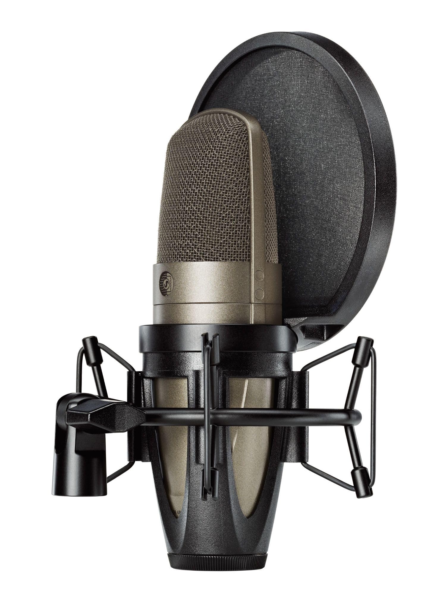 Shure KSM42 Cardioid Condenser Microphone - Large Dual-Diaphragm Side-Address Mic for World Class Vocals, with Prethos Advanced Preamplifier Technology, Ultra-Wide Dynamic Range & Internal Shock Mount