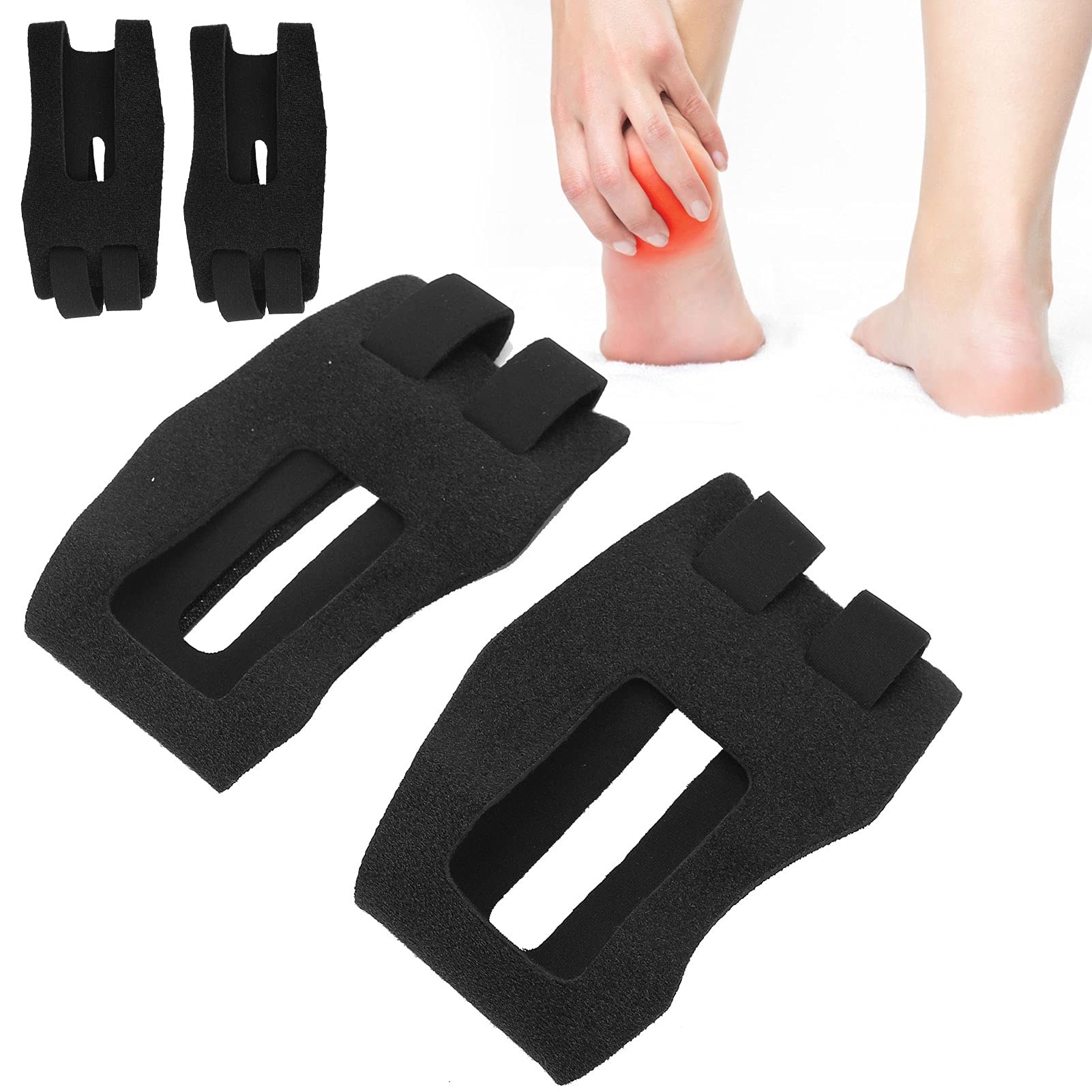 Elbow Support Strap, Multifunctional Adjustable Sport Wristband Knee Support Brace for Sports Injury Pain Relief and Protection(L)
