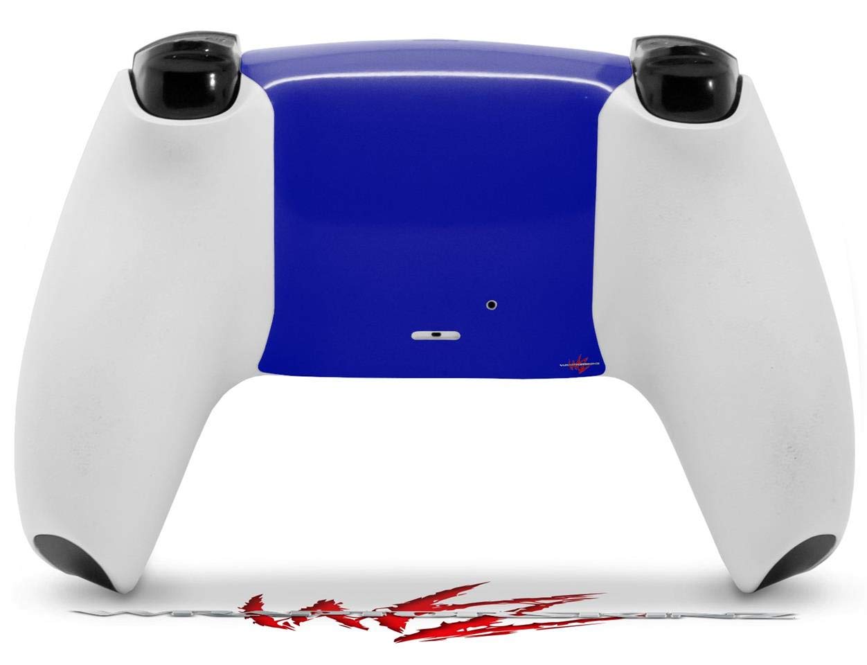 WraptorSkinz Skin Wrap compatible with Sony PS5 DualSense Controller Solids Collection Royal Blue (CONTROLLER NOT INCLUDED)